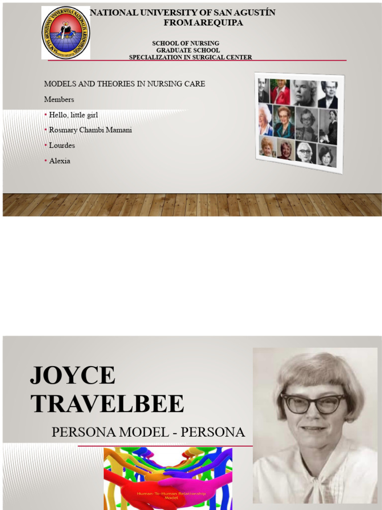 THEORY OF Joyce Travelbee | PDF | Suffering | Health Care