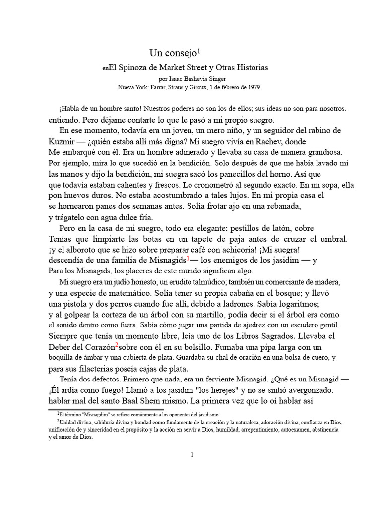 Consejo | PDF | Shabat | Judaísmo jasídico