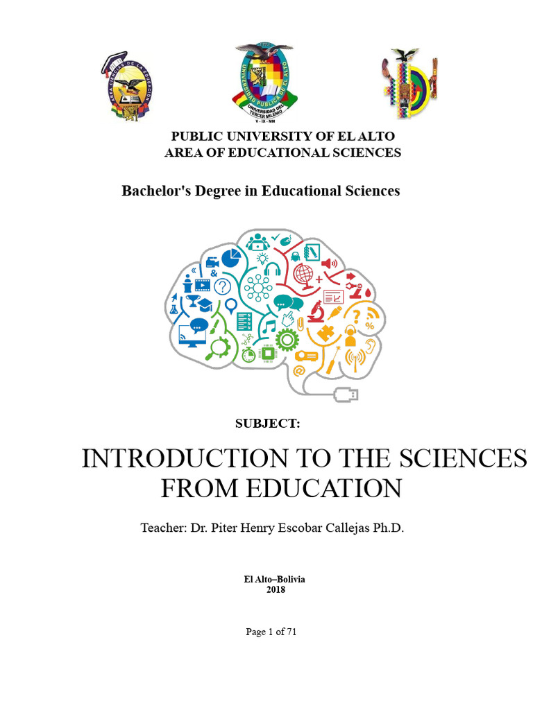 Introduction To The Sciences of Education | PDF | Science | Knowledge