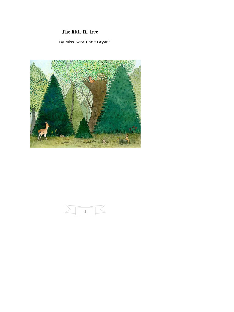 22.-The little fir tree | PDF