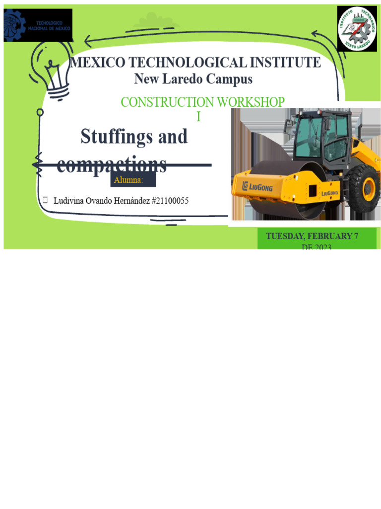 FILLING AND COMPACTION | PDF | Earth Sciences