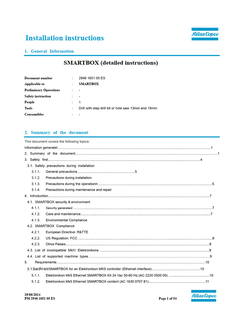 SMARTBOX Installation Guide | PDF | Power Supply | Alternating Current