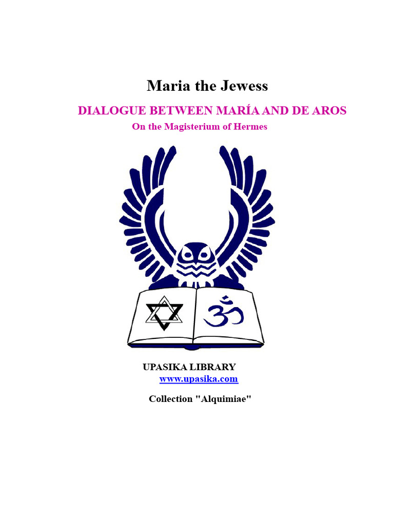 Maria The Jew - Dialogue Between Maria and Aros PDF | PDF | Alchemy