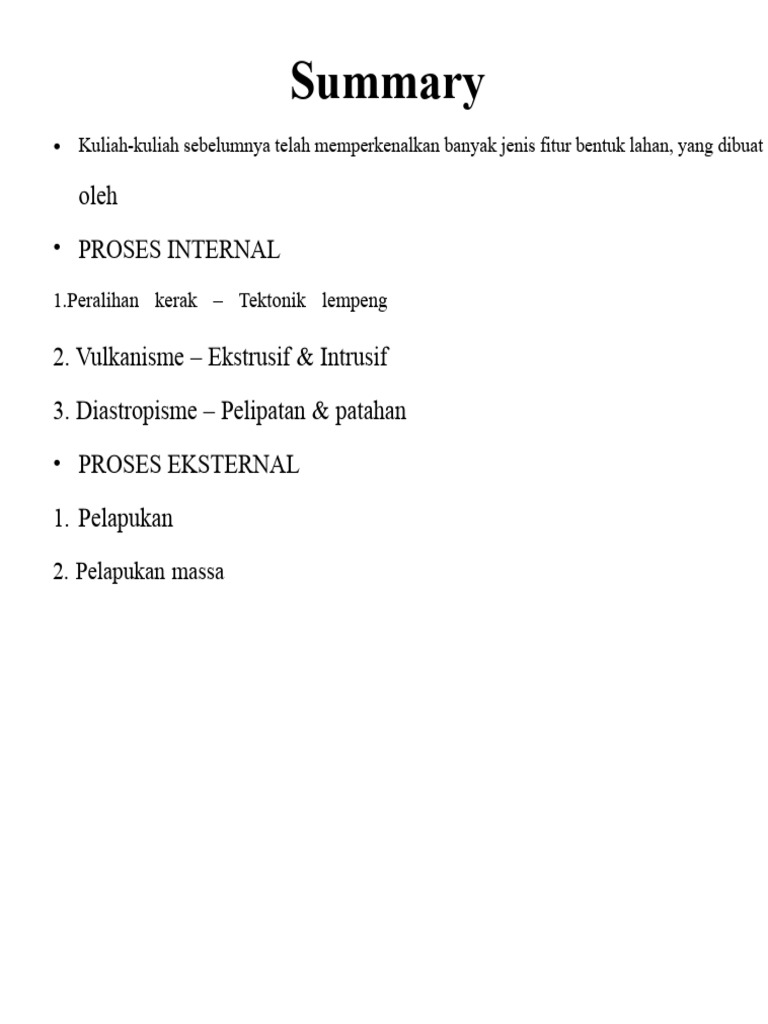 Morfometri dan Hidrologi Cekungan Drainase | PDF