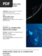 Computer Architecture Overview Notes | PDF