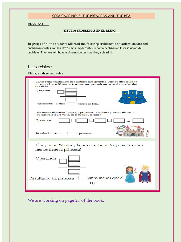 Sequence The Princess and The Pea Mathematics and Natural Sciences ...