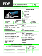 Belt Linisher Sop | PDF | Abrasive | Belt (Mechanical)