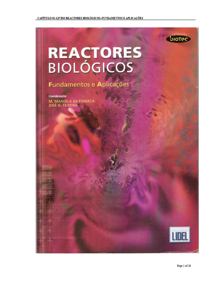 BIOLOGICAL REACTORS | PDF