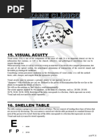 Visual Acuity Conversion Charts | PDF | Eye | Face