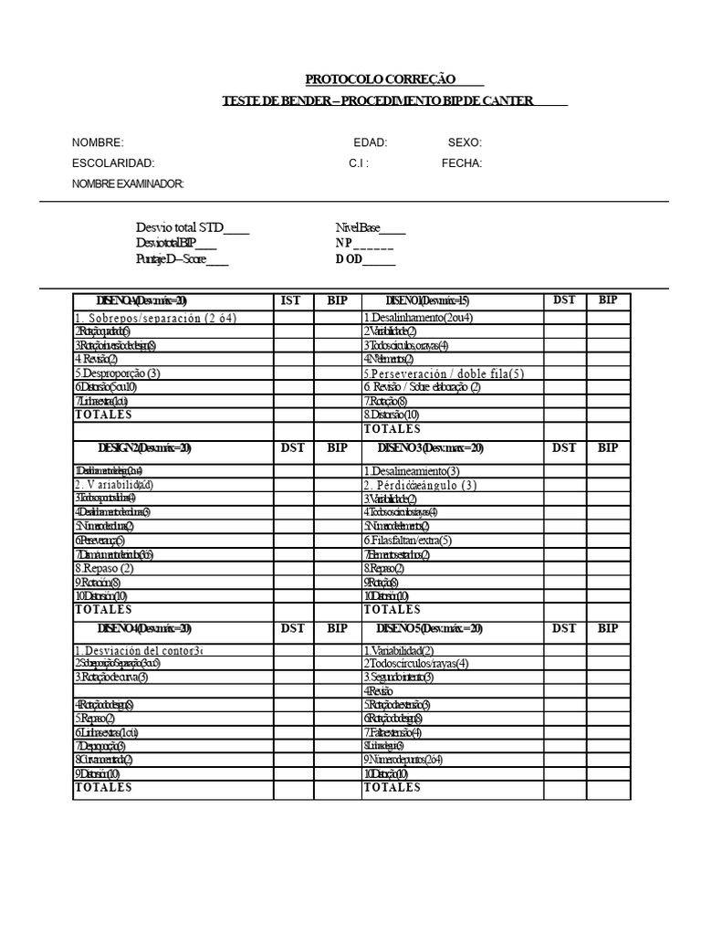 Protocolo+Bender+Bip | PDF | Xadrez