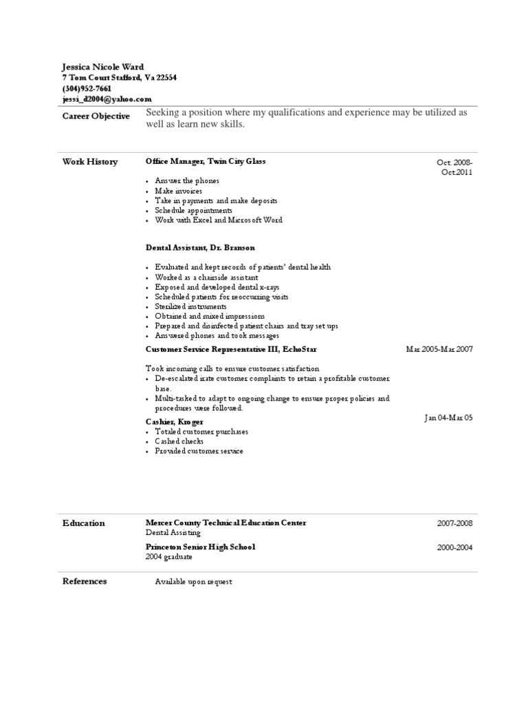 Jessica Resume | PDF