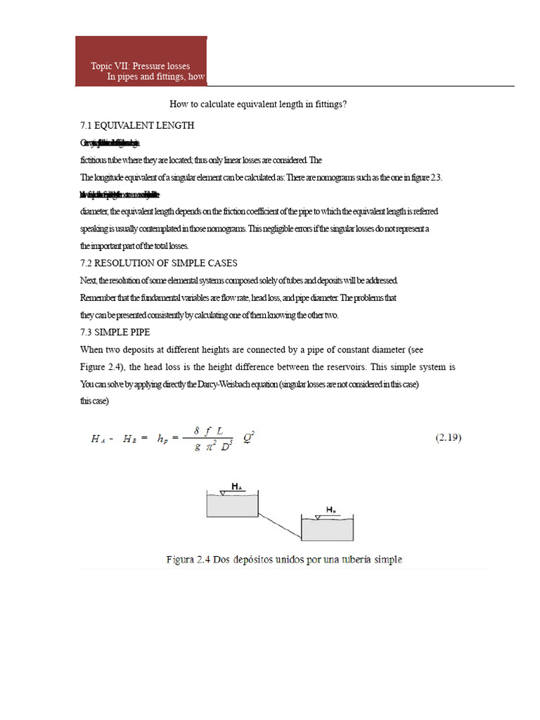 How To Calculate Equivalent Length in Fittings | PDF | Fluid Dynamics ...