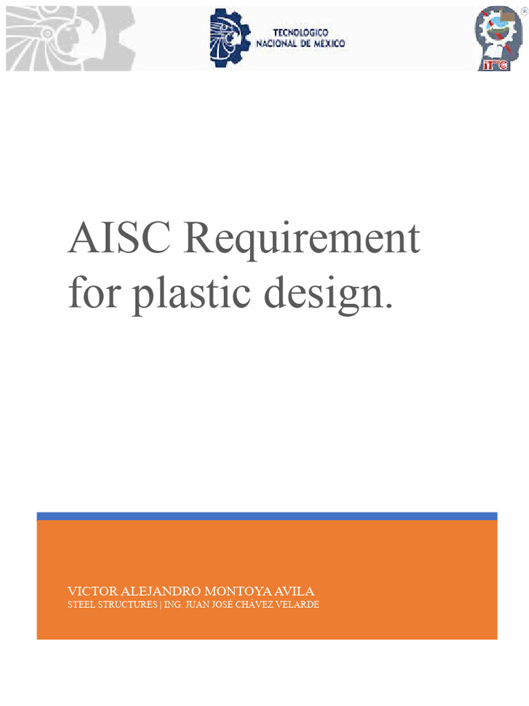 AISC Requirement For Plastic Design | PDF | Buckling | Beam (Structure)