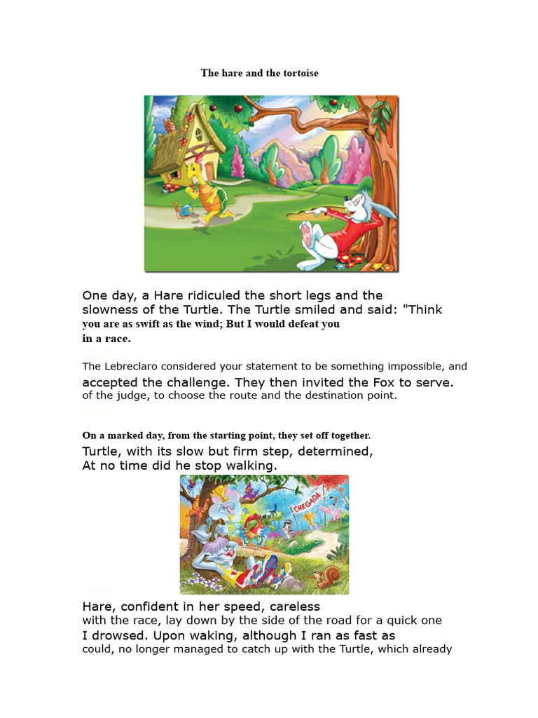 The Tortoise and the Hare: A Moral Tale | PDF