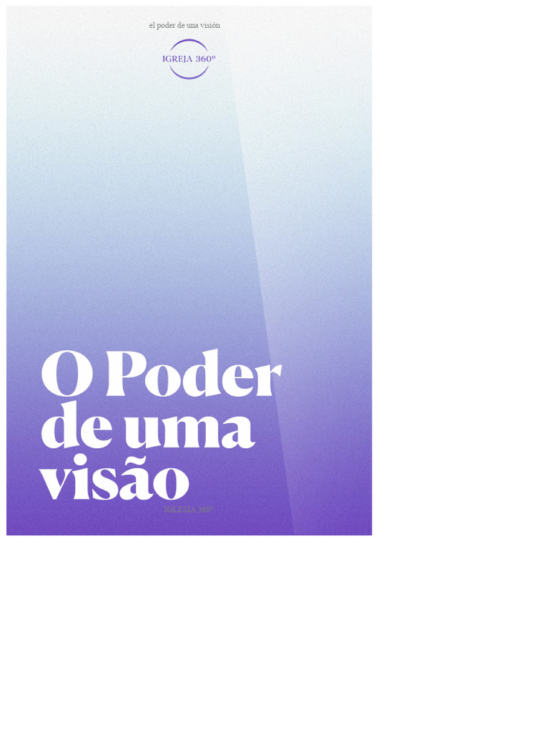 E-Book El Poder de Una Visión | PDF | Dios | Amor