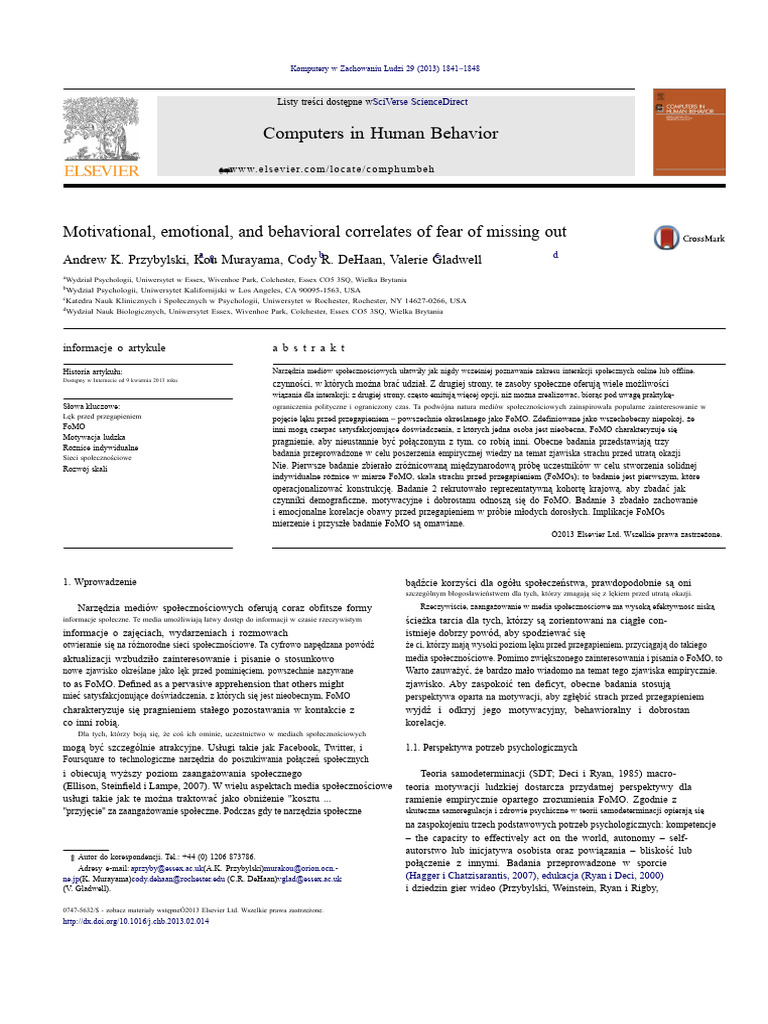 Fomo PDF | PDF