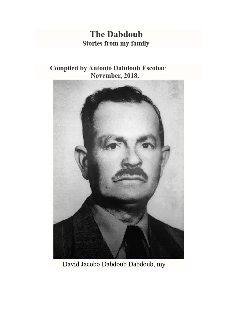 Dabdoub Family Migration Stories | PDF | Bethlehem | Jesus