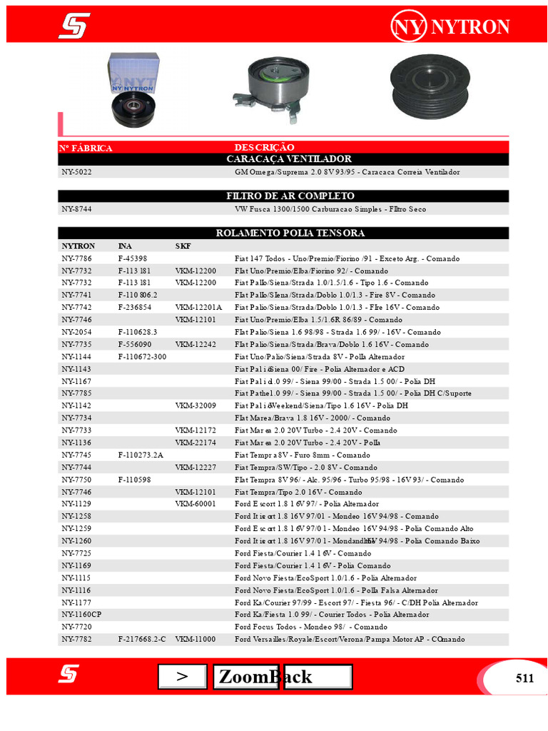 Nytron-skf-Ina Conversion Catalog Table | PDF