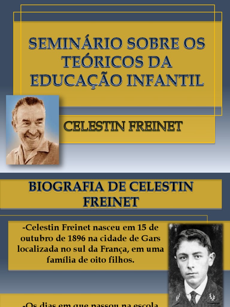 Celestin Freinet | PDF | Science | Ciência (geral)