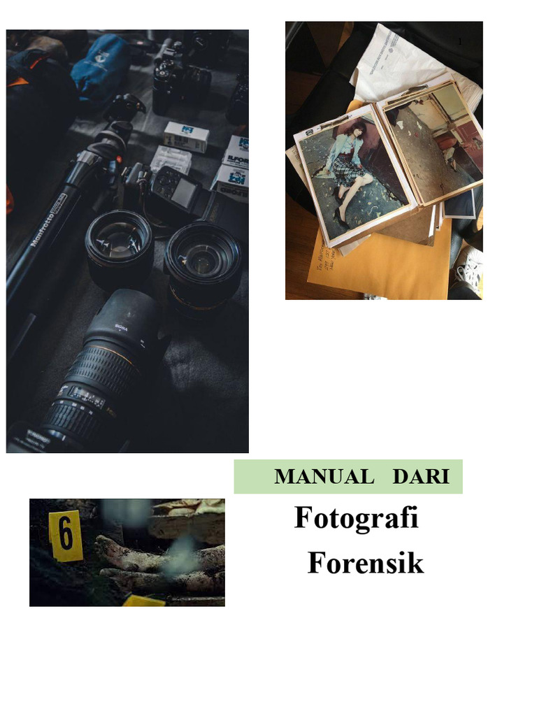 MANUAL FOTOGRAFI FORENSIK (6) | PDF