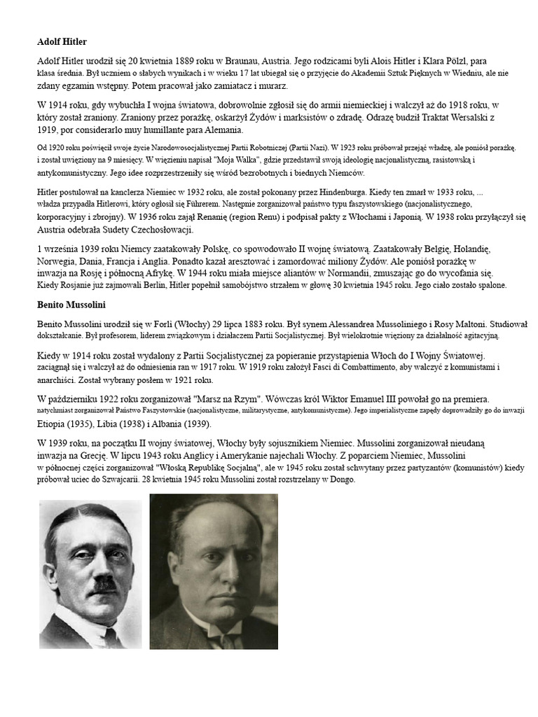 Adolf Hitler | PDF