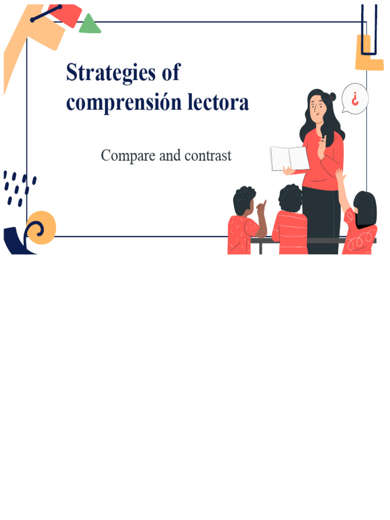 6th Grade Compare and Contrast Strategies | PDF