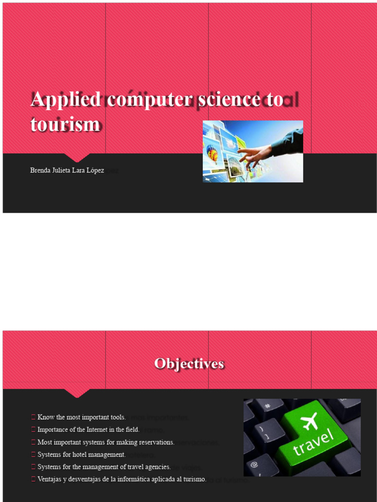 Applied Computing in Tourism | PDF | Internet | Tourism