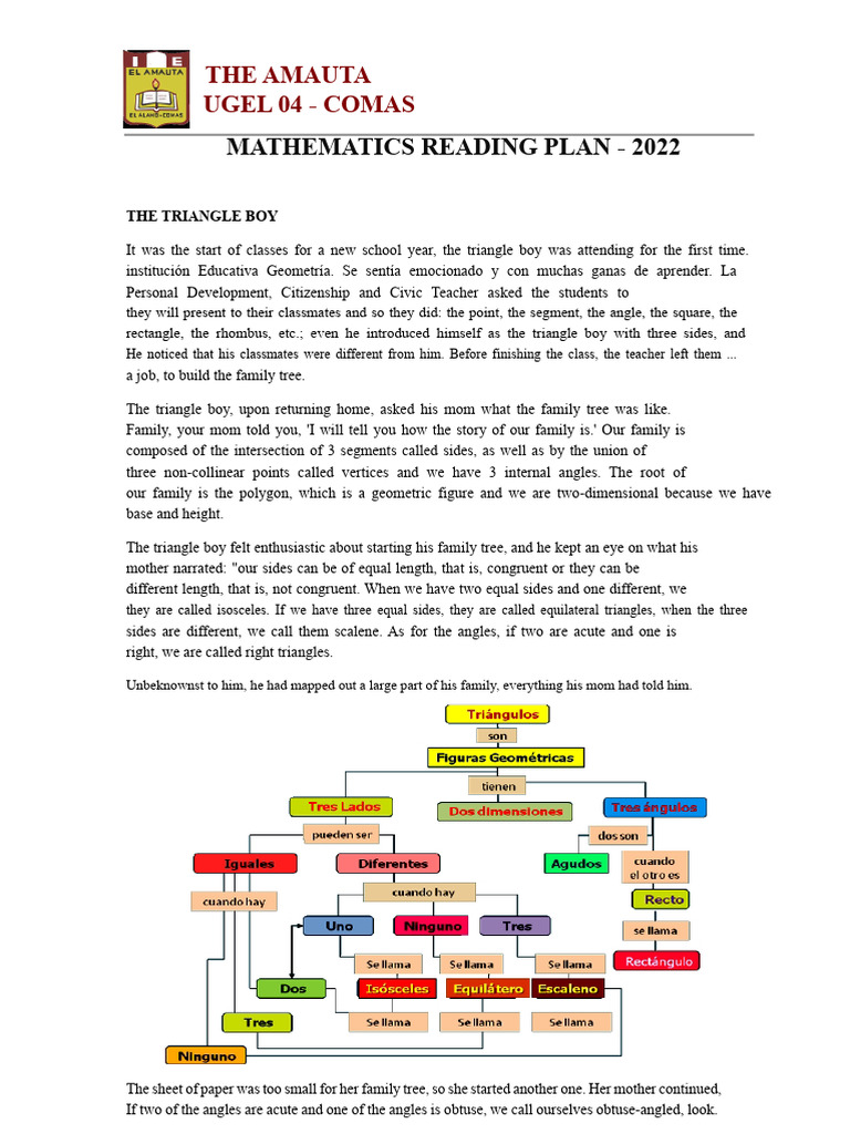 Reader's Plan 7 - The Triangle Child | PDF | Triangle | Triangle Geometry
