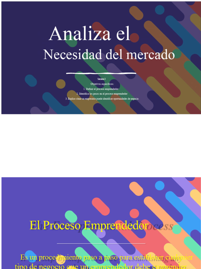 Analizar La Necesidad Del Mercado | PDF | Plan de negocios | Grupo de ...