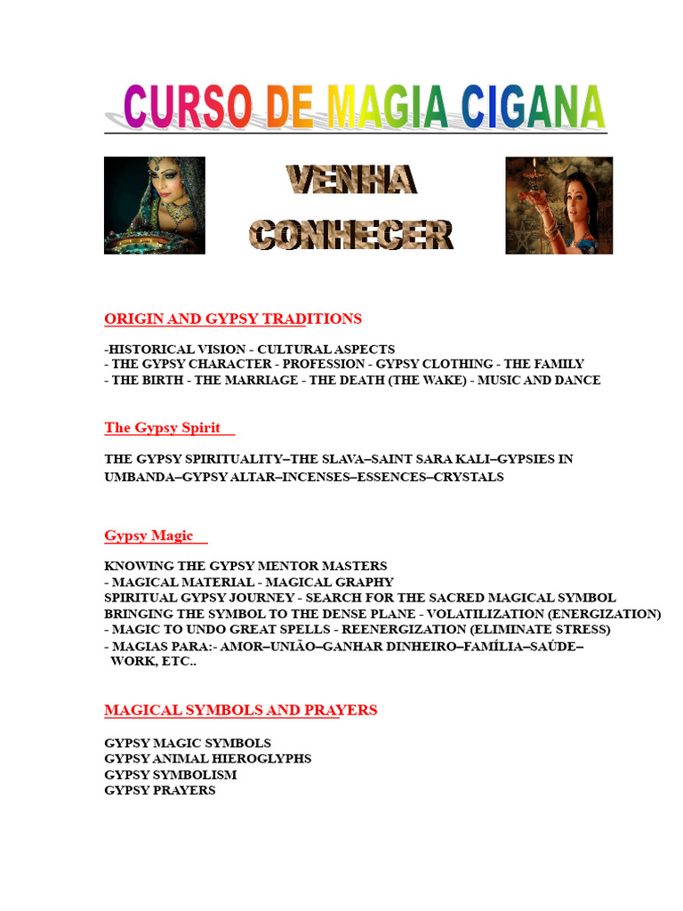 Gypsy magic | PDF