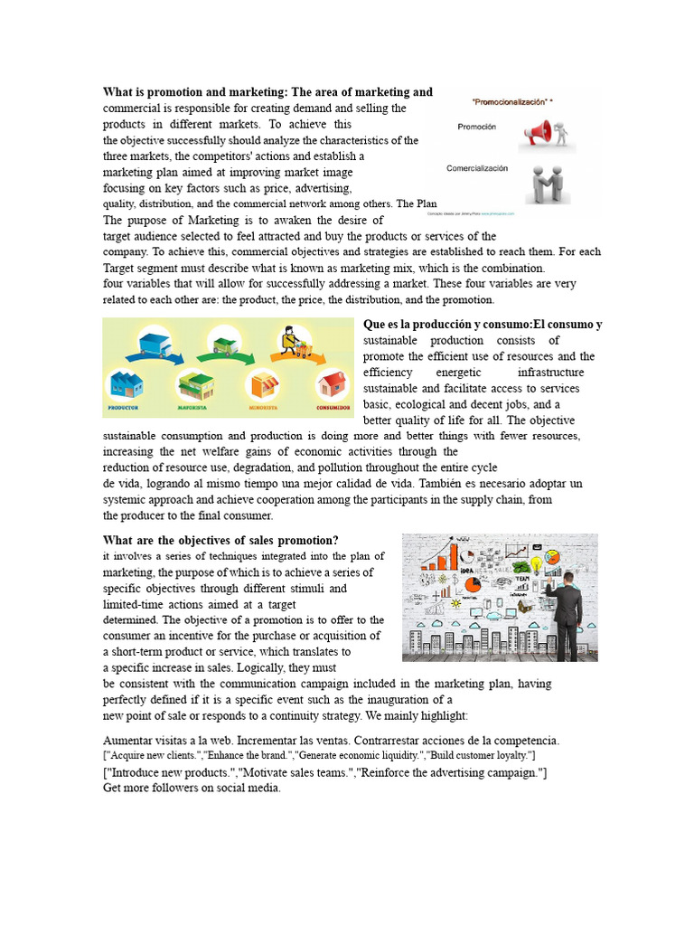 What is Promotion and Marketing | PDF | Marketing | Target Audience