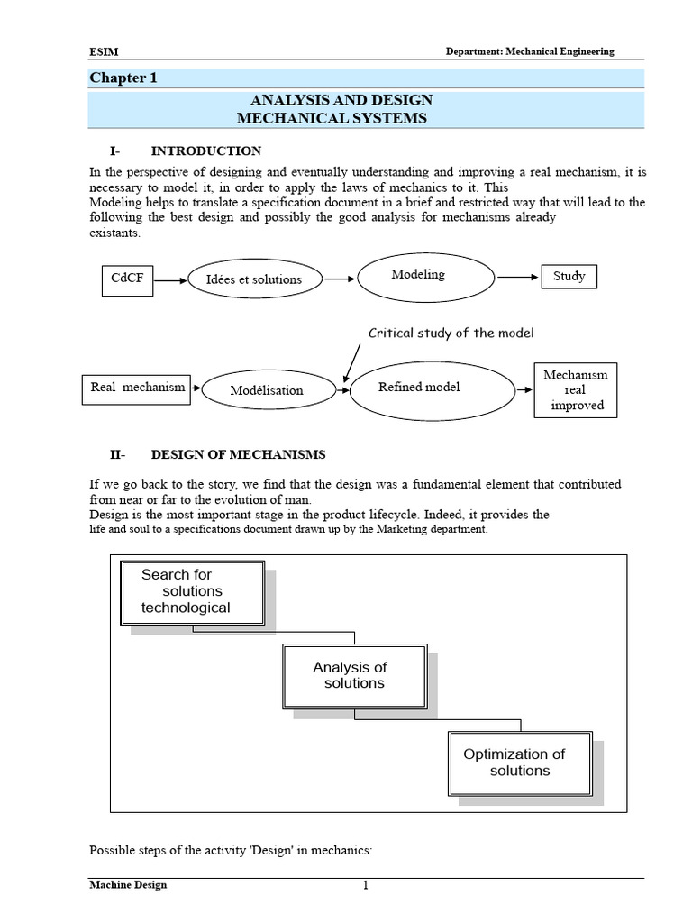 1-Design and Analysis of Mechanical Systems | PDF | Machines | Computer ...