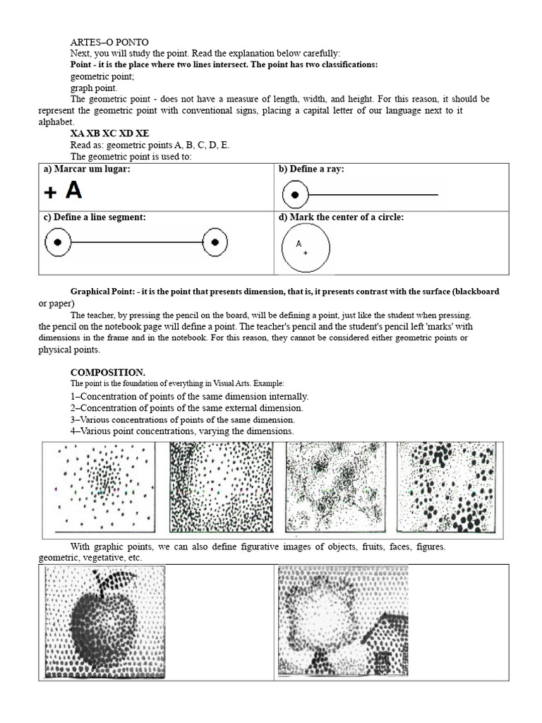 6th Grade. Pointillism. 3 and 4. | PDF | The Arts | Paintings