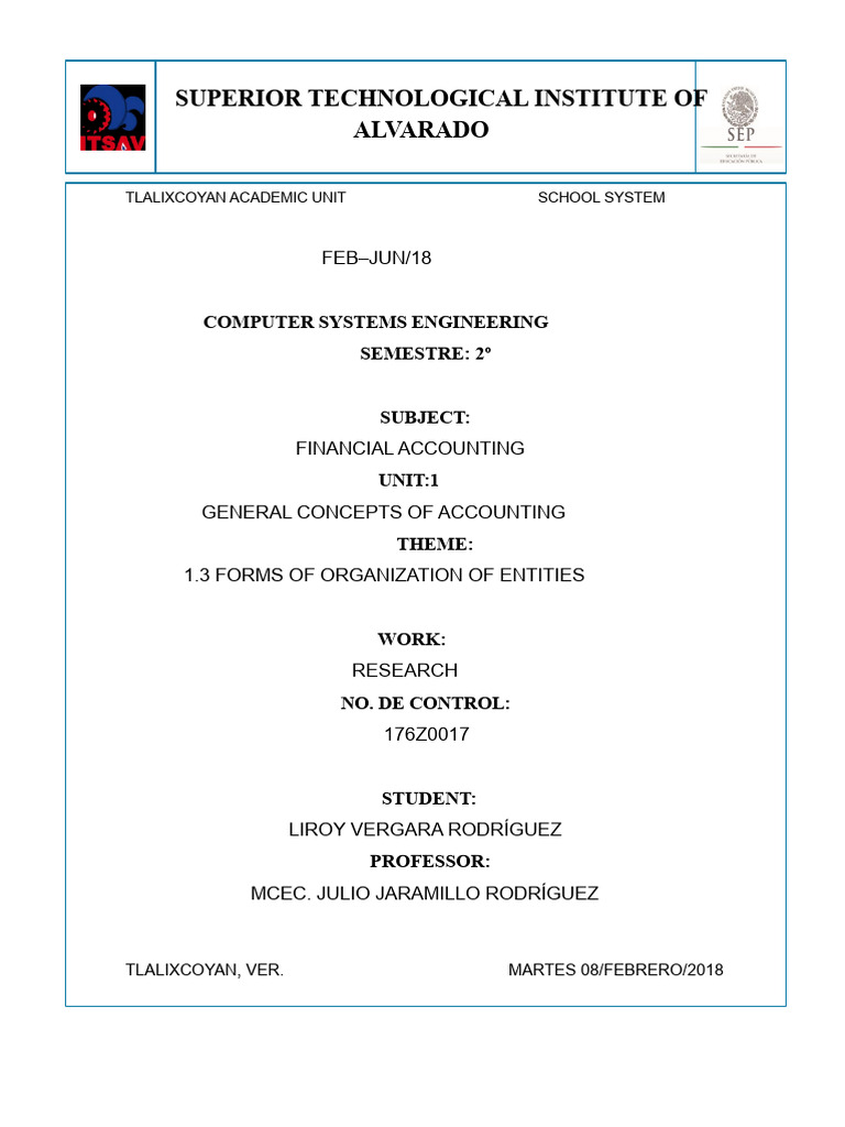 Forms of Organization of Entities | PDF | Concept | Information