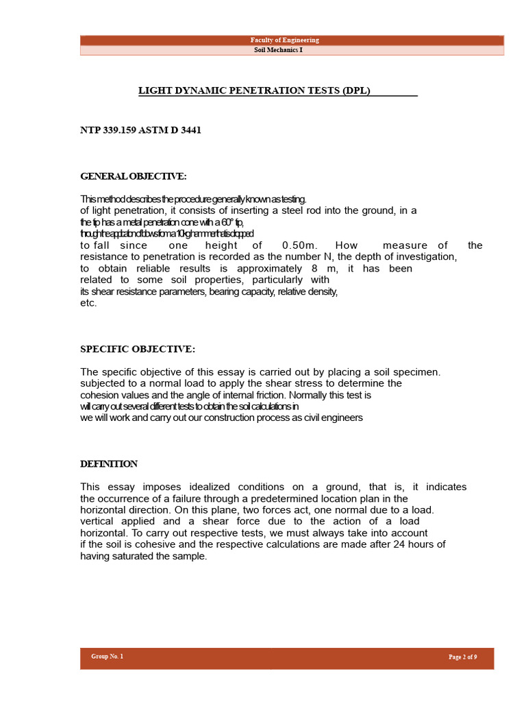 DPL-ESSAY-OF-DYNAMIC-LIGHT-PENETRATION-.docx | PDF | Soil Mechanics ...