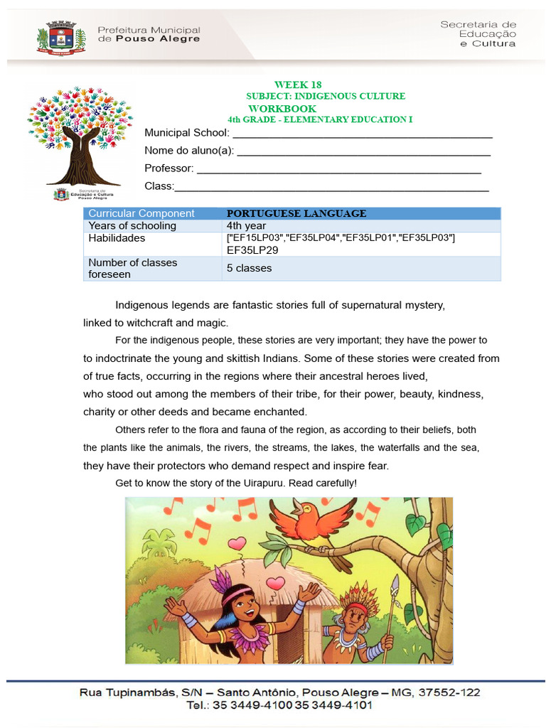 Notebook - 4th Grade - Week 18 | PDF