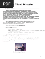Conducting Patterns and Techniques Guide | PDF | Conducting | Musicology