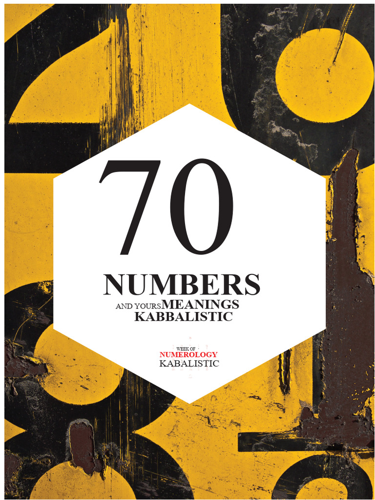 Kabbalistic Numerology: 70 Meanings | PDF | Kabbalah | Religious Belief ...