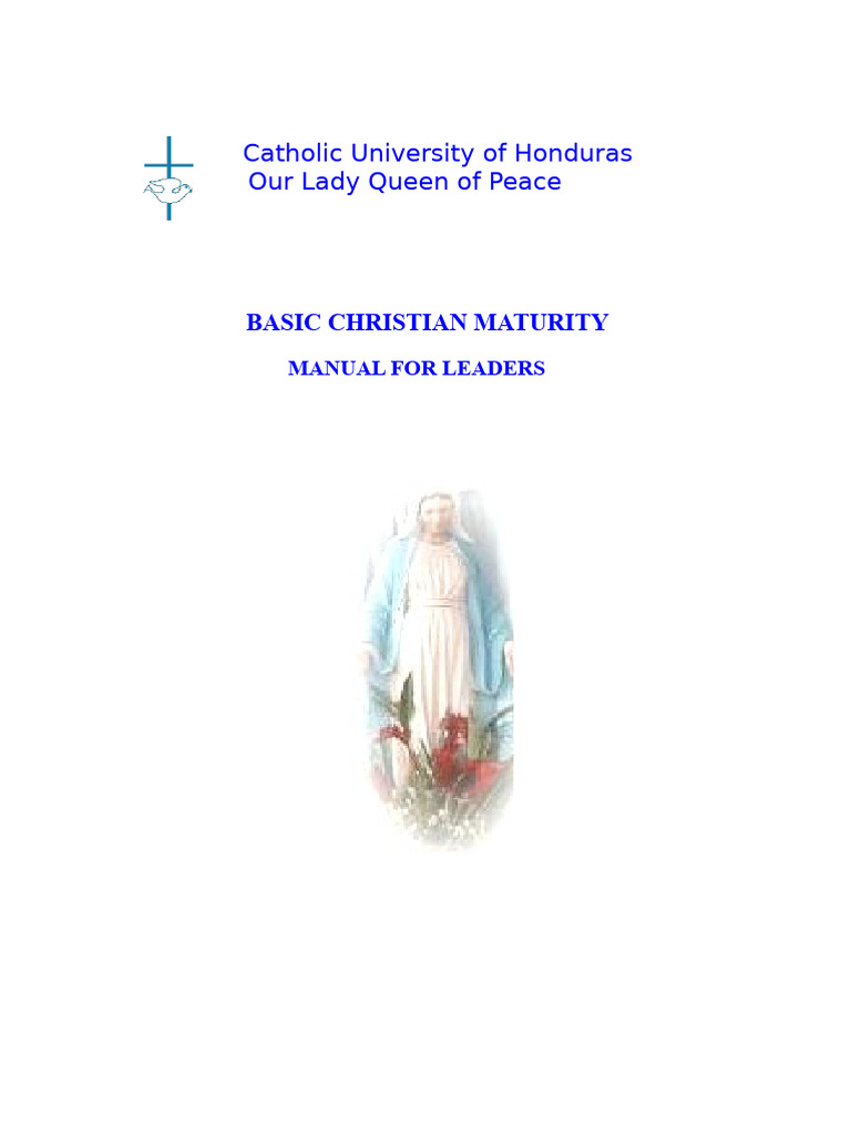 Basic Christian Maturity Course Guide | PDF | Love | Spiritual Gift