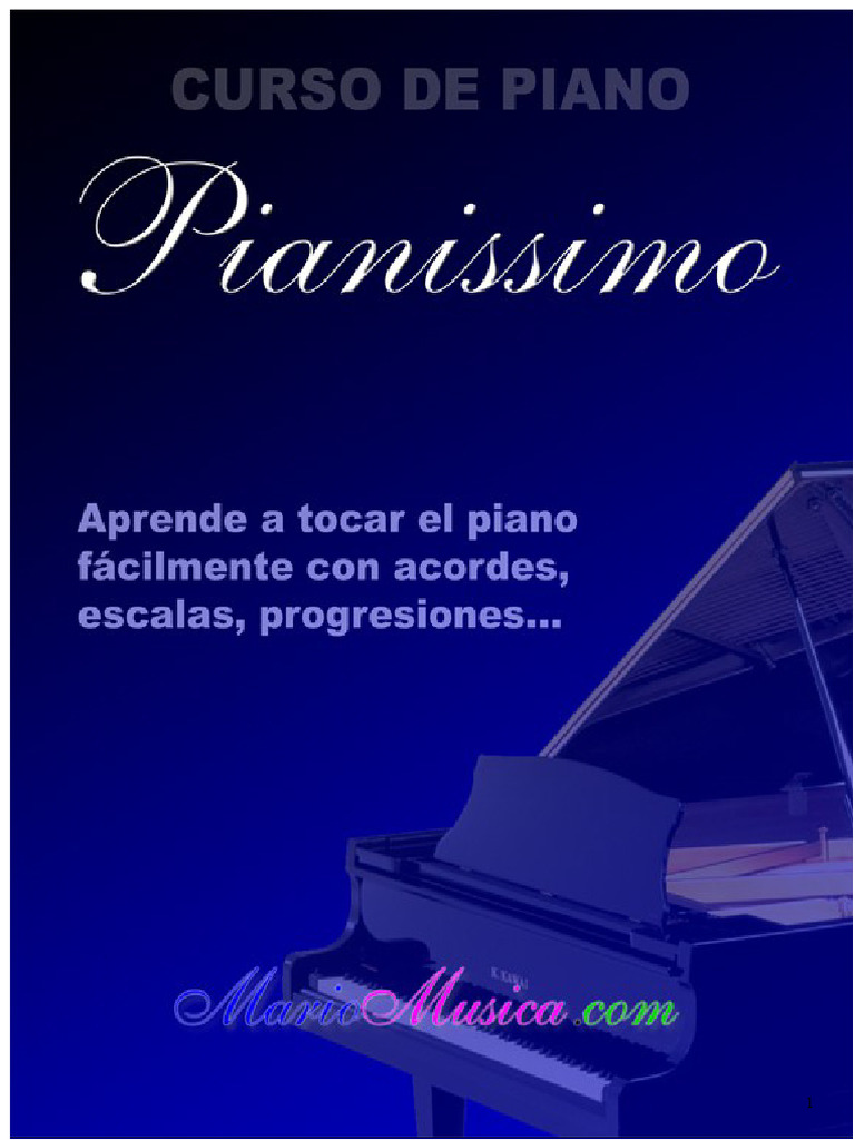 Pianissimo Course PDF | PDF | Interval (Music) | Chord (Music)