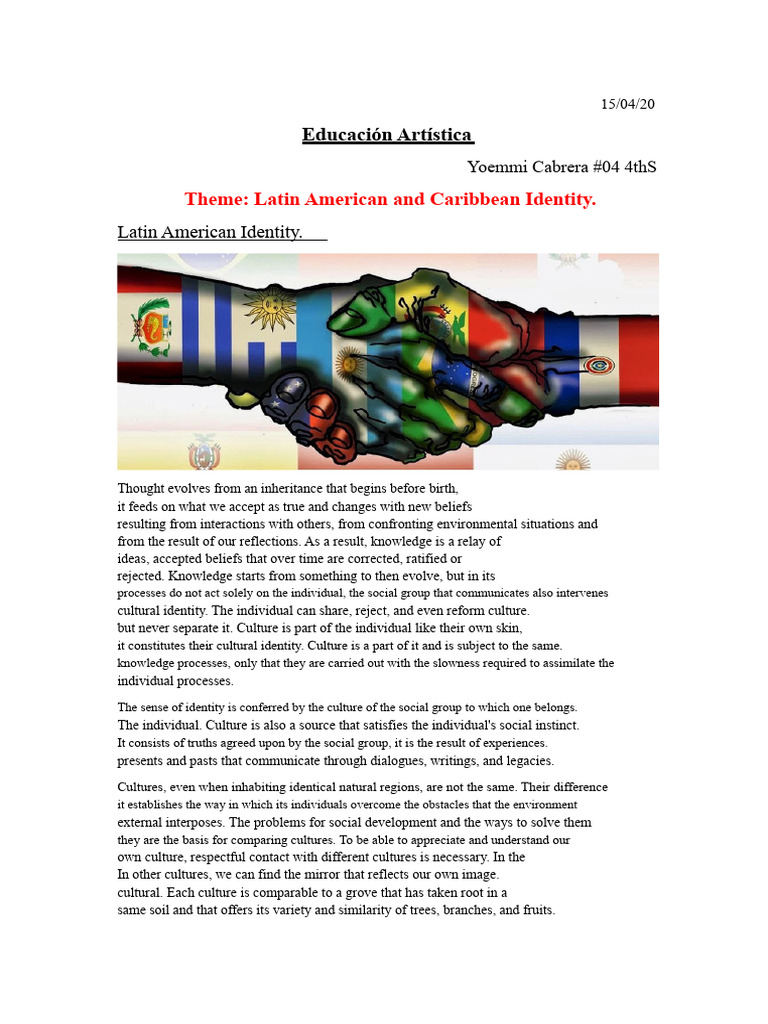 Latin American and Caribbean identity. | PDF