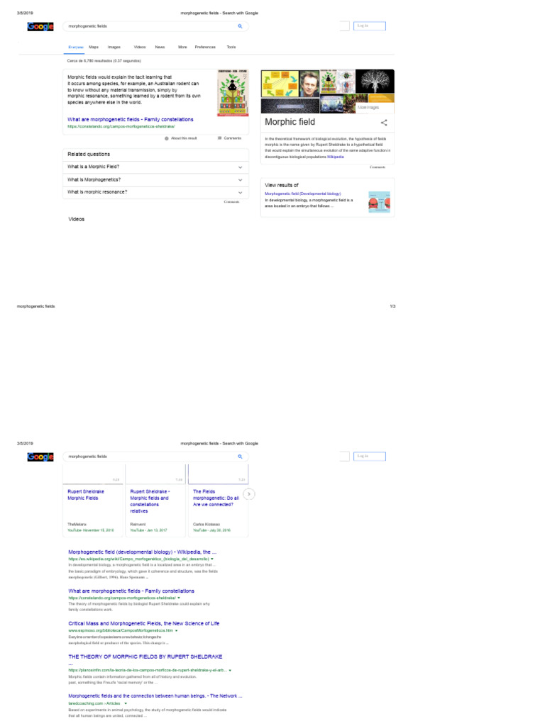 Morphic Fields - Morphogenetic Fields | PDF | Rupert Sheldrake | Psychology