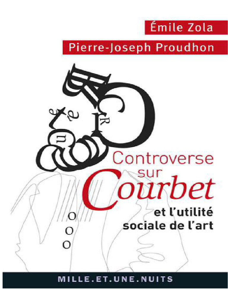 Zola Proudon Controversy On Courbet and The Social Utility of Art | PDF ...