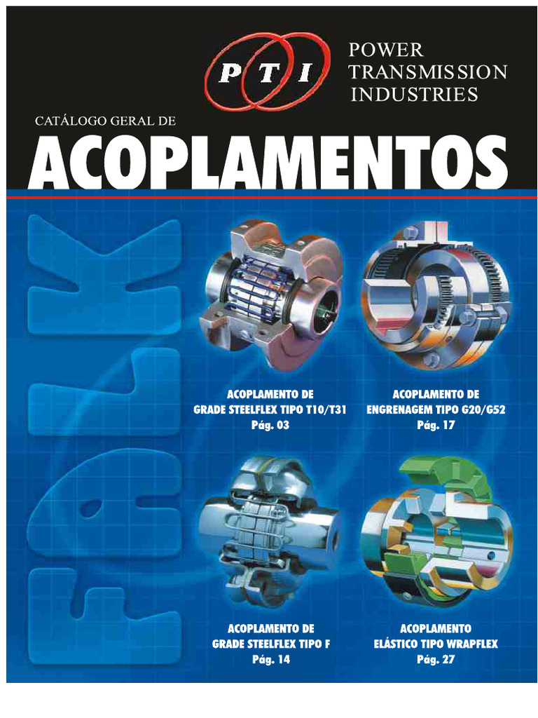 Grasa LTG y Acoplamientos PTI-Falk | PDF | Eje | Ingeniería mecánica