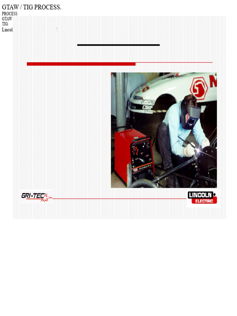 GTAW/TIG Welding Process Overview | PDF | Welding | Construction
