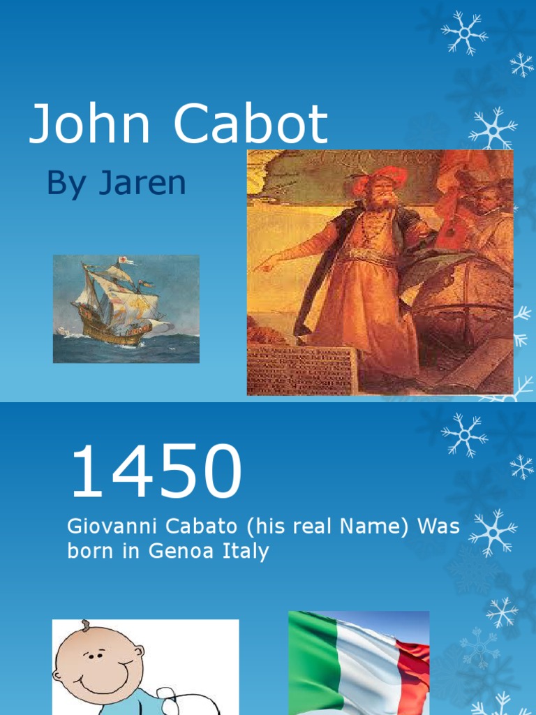 John Cabot: Explorer of Canada | PDF