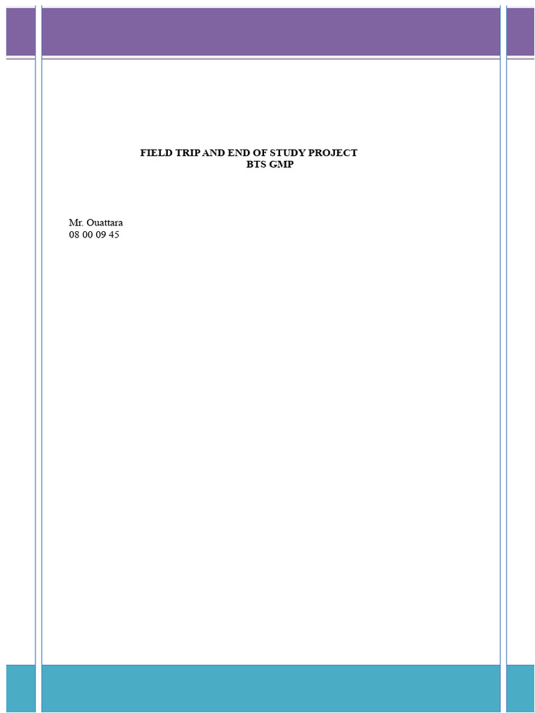 Field Trip Course | PDF | Soil | Earth Sciences