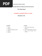 NFPA 170 Fire Safety Symbols Guide | PDF | Wall | Door