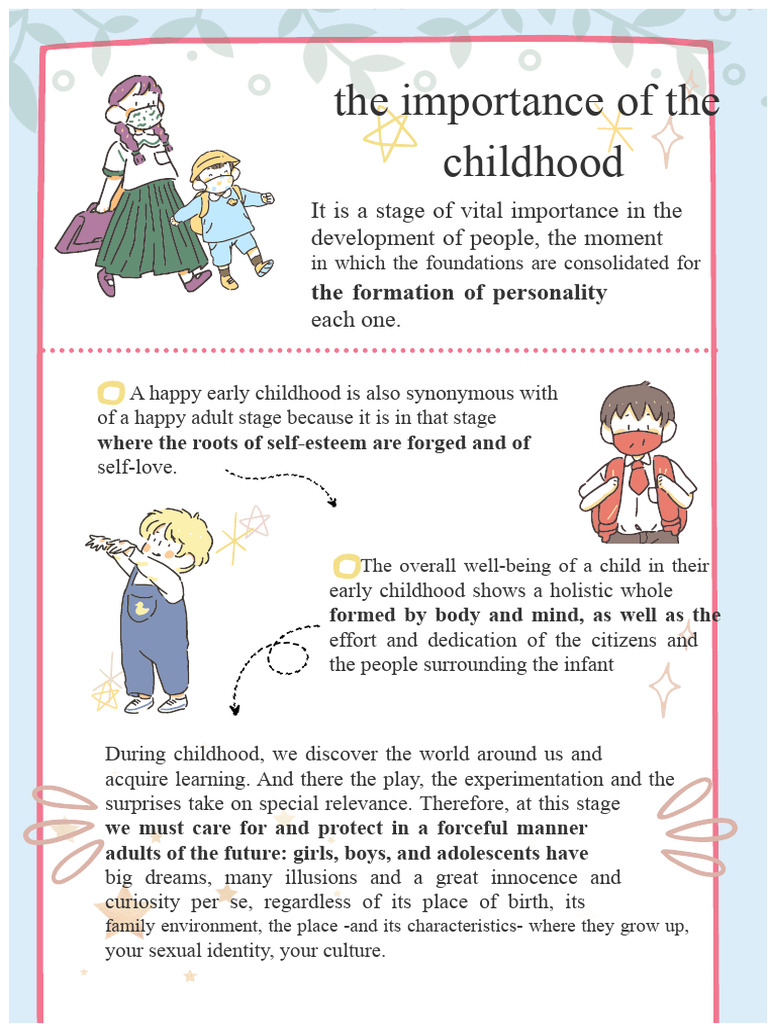 The Vital Role of Early Childhood Development | PDF