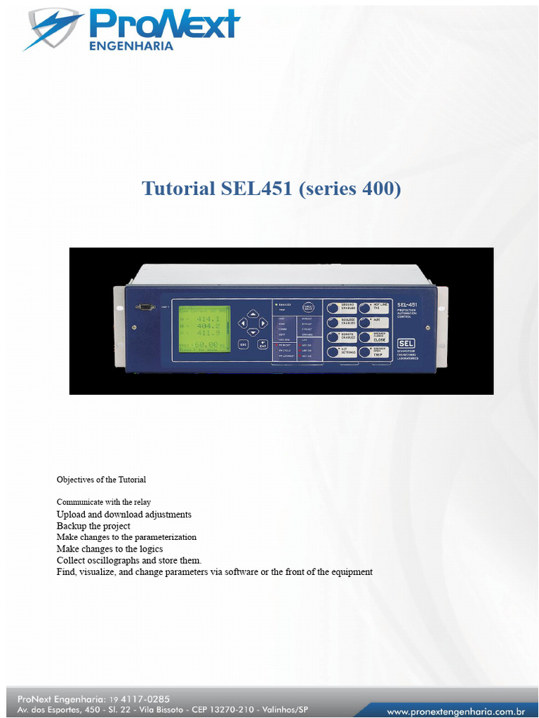 Adjustment Script Sel 411l (2t) | PDF | Button (Computing) | Computer ...